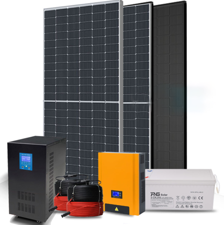 best set and good power 3kw 5kw hybrid solar power system for house ...